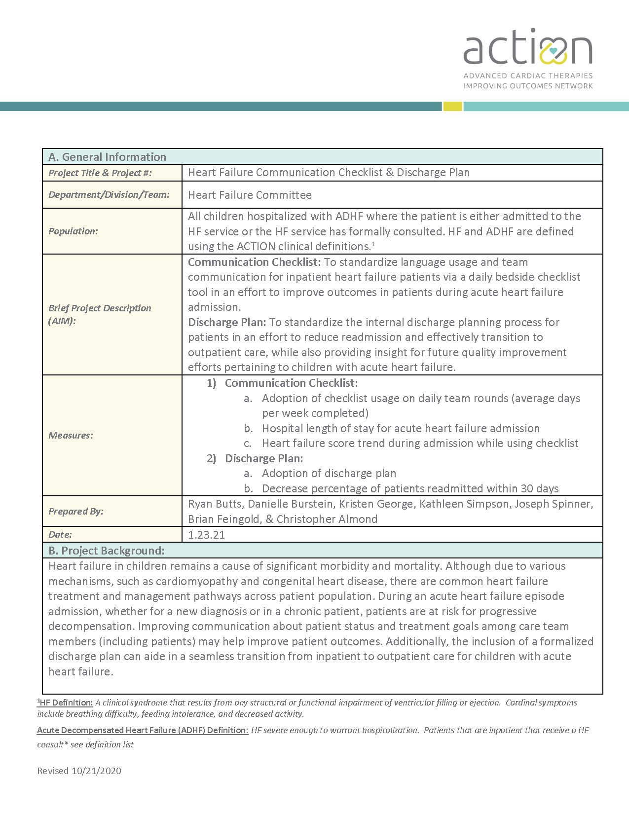 Library ACTION Protocols Landing – myactioneducation.org