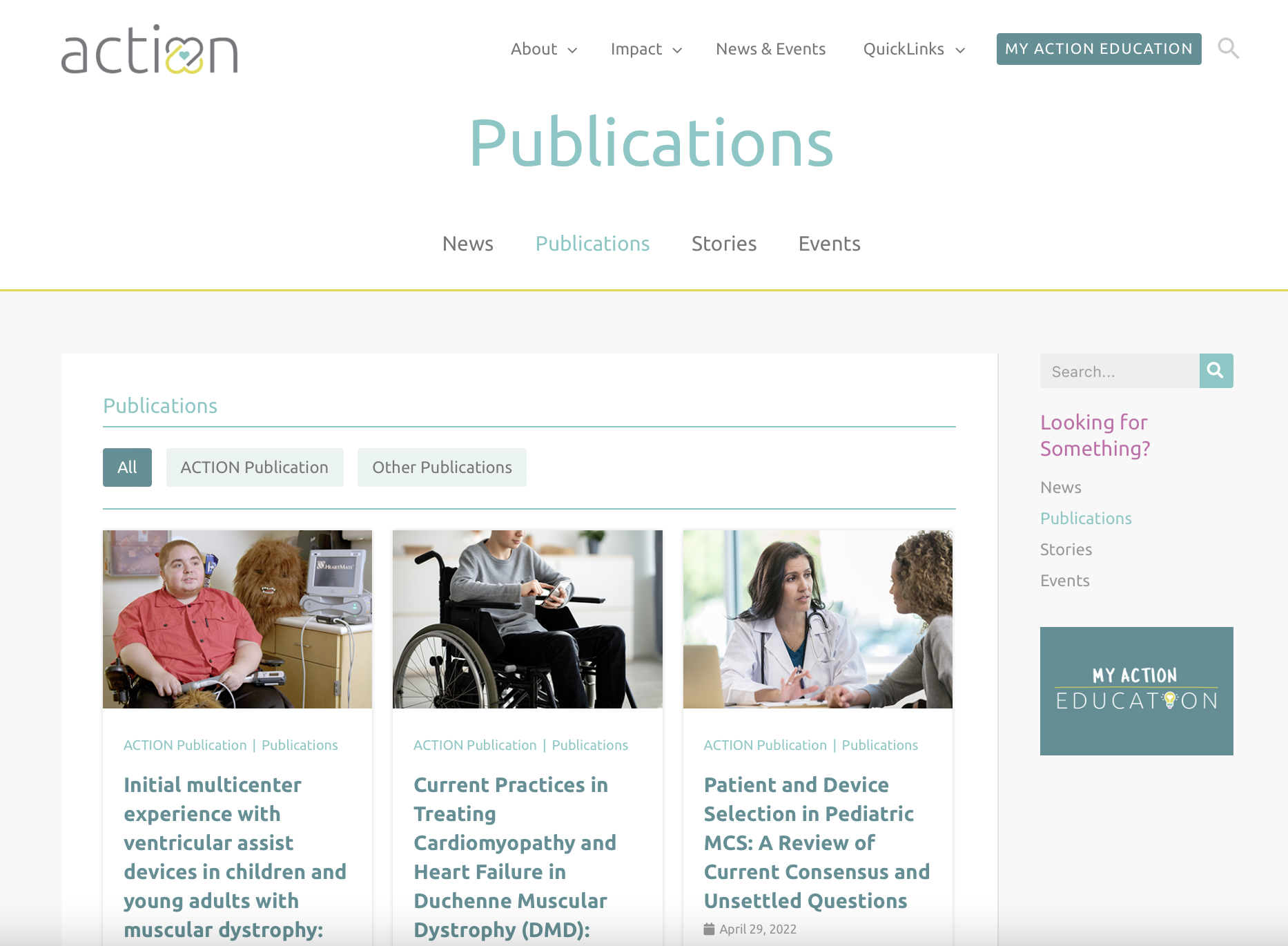 PediMag™ & CentriMag™ Publications Landing – myactioneducation.org